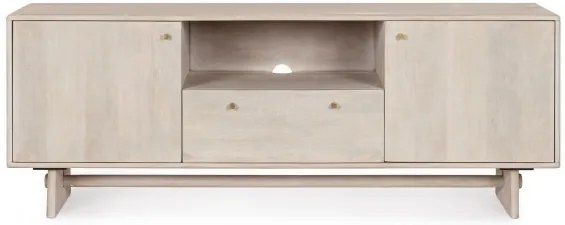 BIZZOTTO Designový TV stolek ELISHEVA světlý 0746994