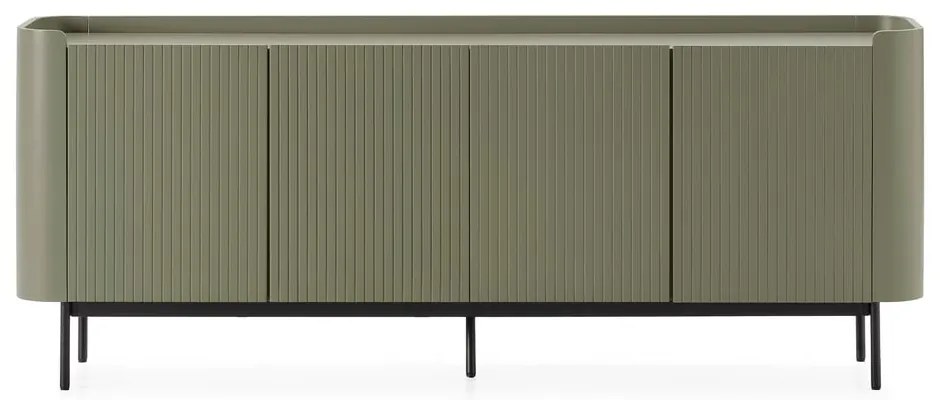 Zelená komoda 200x80x40 cm Willa – MOME
