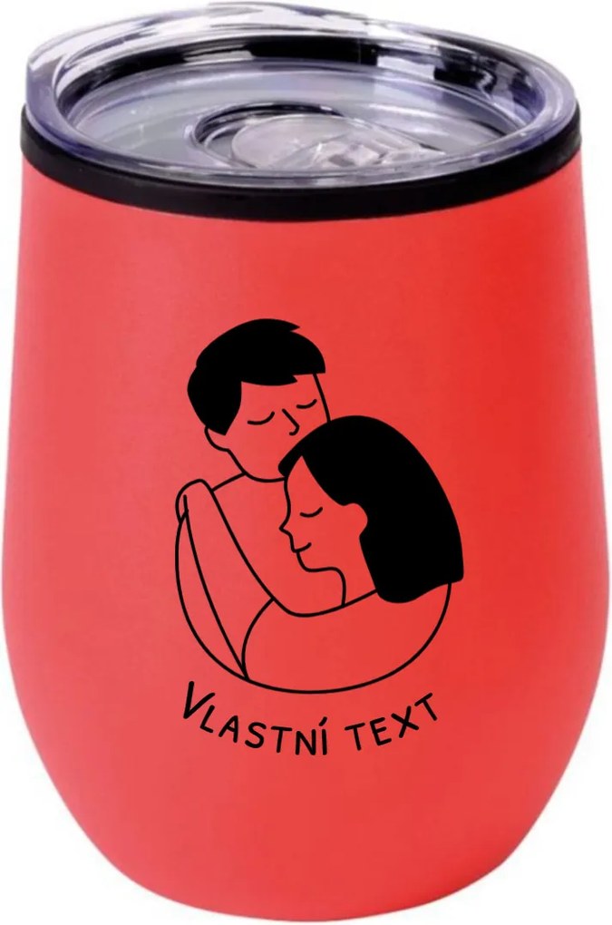 Personalizovaný termohrnek "BOWL" - pár v objetí