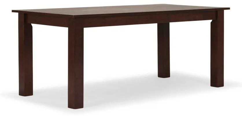 Dřevěný jídelní stůl masivní gumovník Milano 150x90
