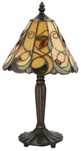Endon 64196 - Stolní lampa Tiffany JAMELIA 1xE14/40W/230V pr. 20 cm