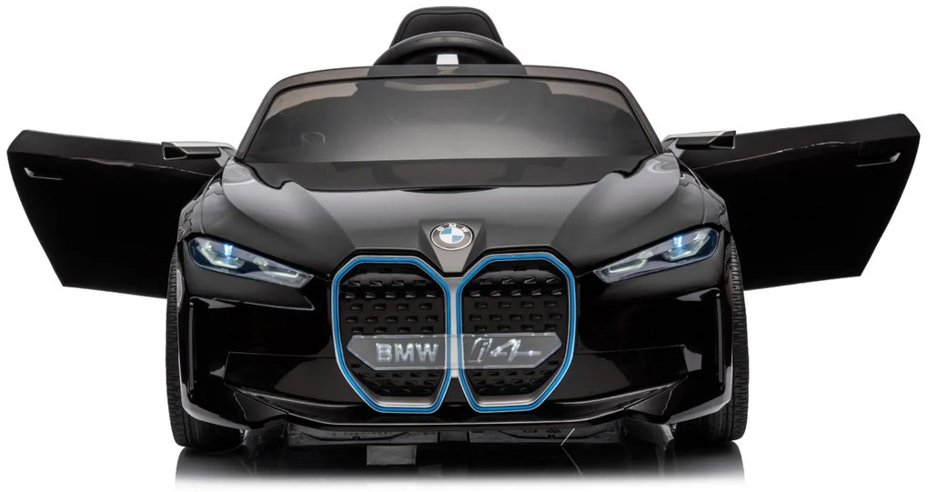 Dětské elektrické autíčko s dálkovým ovládáním BestBerg BBCC-20B – BMW i4 / nosnost 30 kg / Li-Ion baterie / černá