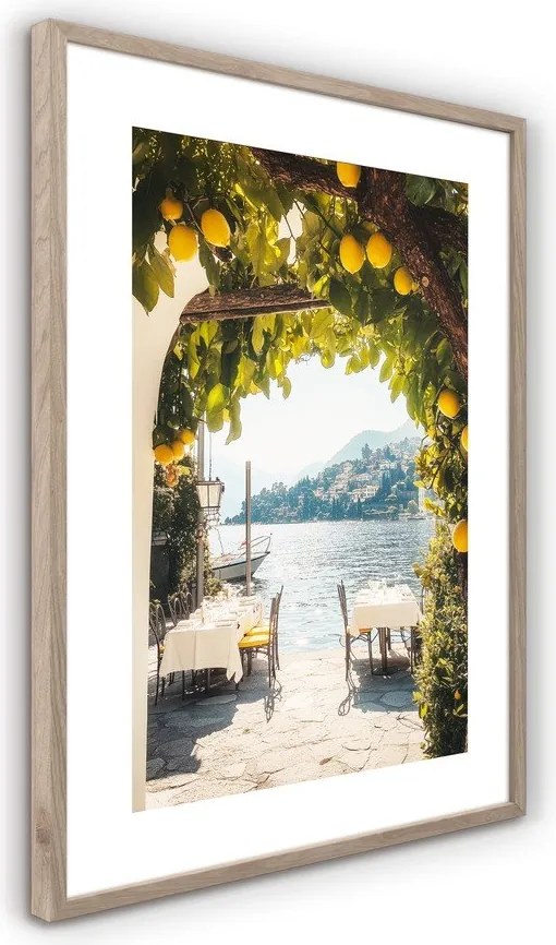 Tištěný obraz s rámem 50x70 cm Lemon View – Styler