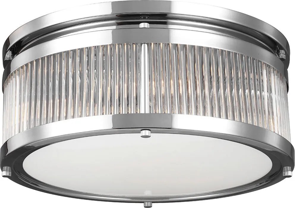 XXXLutz KOUPELNOVÉ STROPNÍ SVÍTIDLO, 38.1/15.9 cm Elstead Lighting - Světla do koupelny - 009093109306