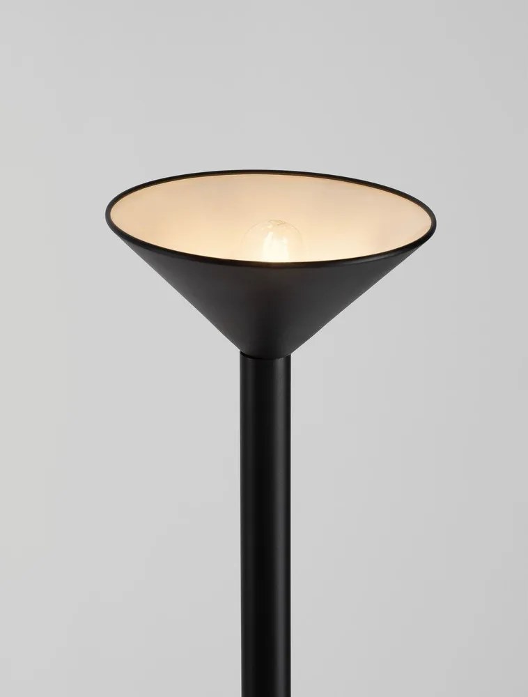 Matně černá kovová stojací lampa (výška 165 cm) Tazu – Nova Luce