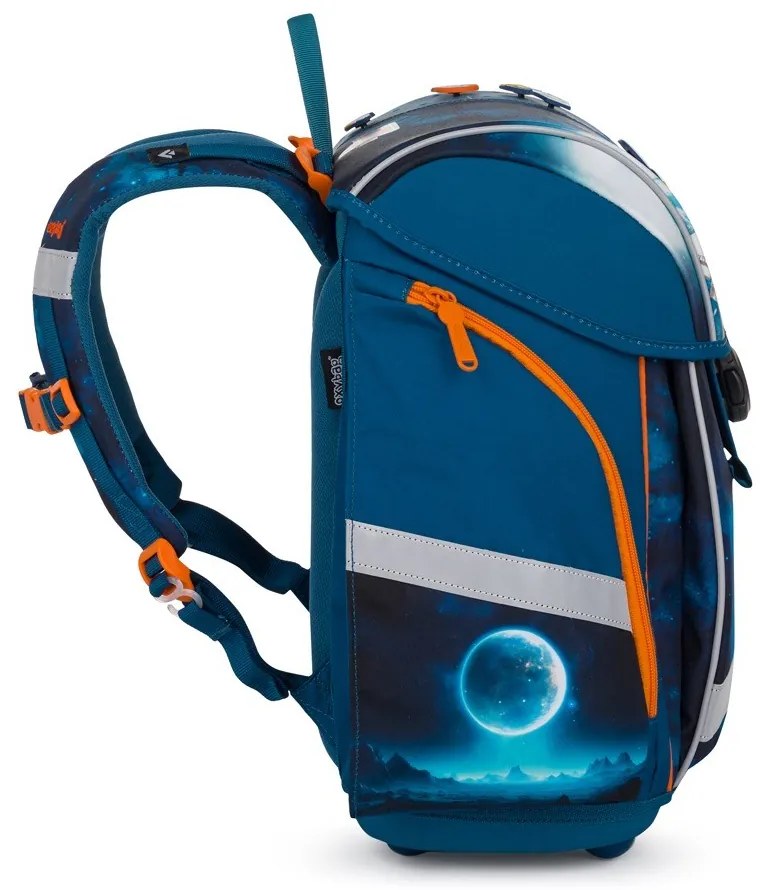 Oxybag PREMIUM LIGHT - školní set Space 3 ks: aktovka, penál, sáček