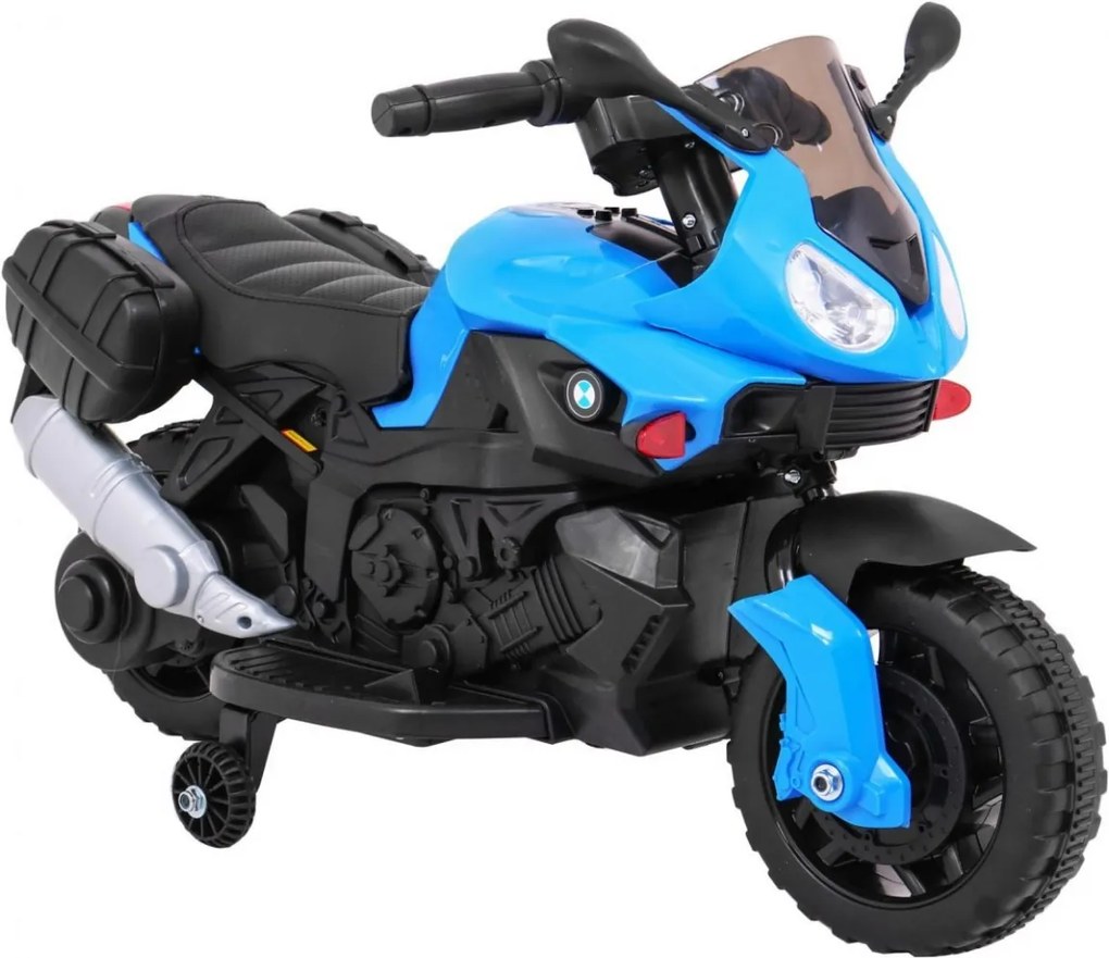 Shadow elektrická motorka - modrá