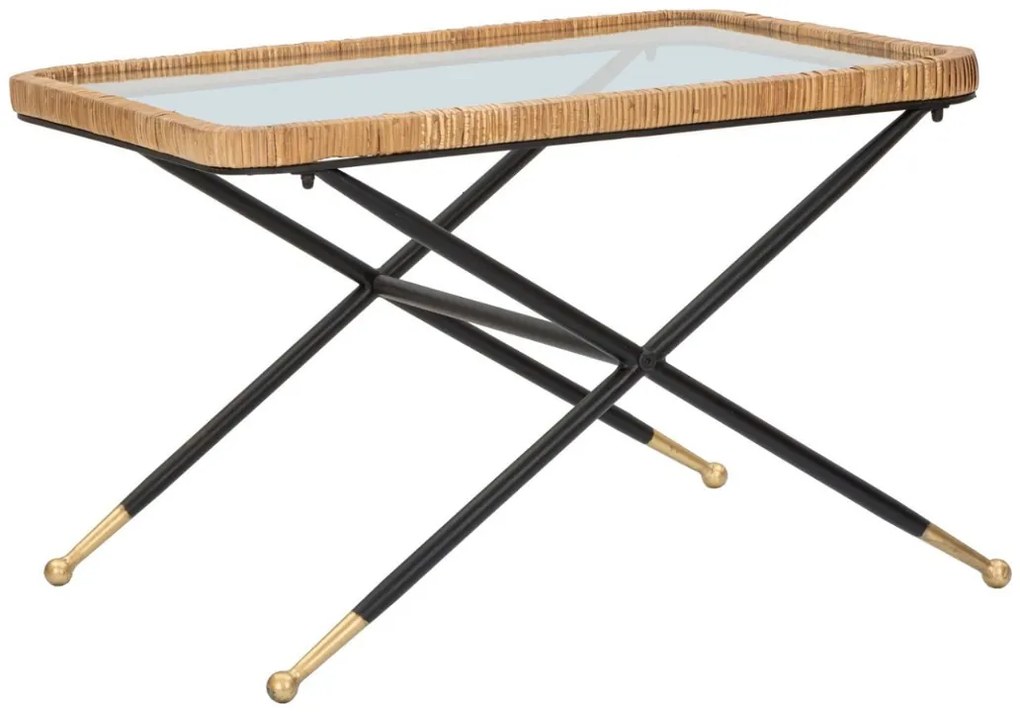 Designový konferenční stolek Vasundhara 70 cm vícebarevný