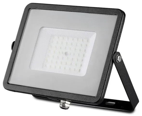LED Solution Černý LED reflektor 50W Premium Barva světla: Teplá bílá 21406