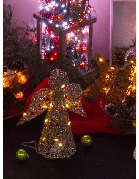 Retlux - LED Vánoční dekorace LED/2xAA anděl