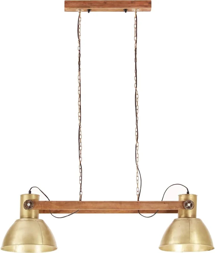 Industriální závěsné svítidlo 25 W mosazné 109 cm E27 320526