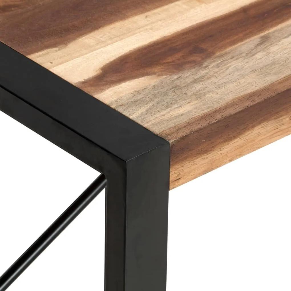 vidaXL Konferenční stolek 120x60x40 cm masivní dřevo vzhled sheeshamu [321537]