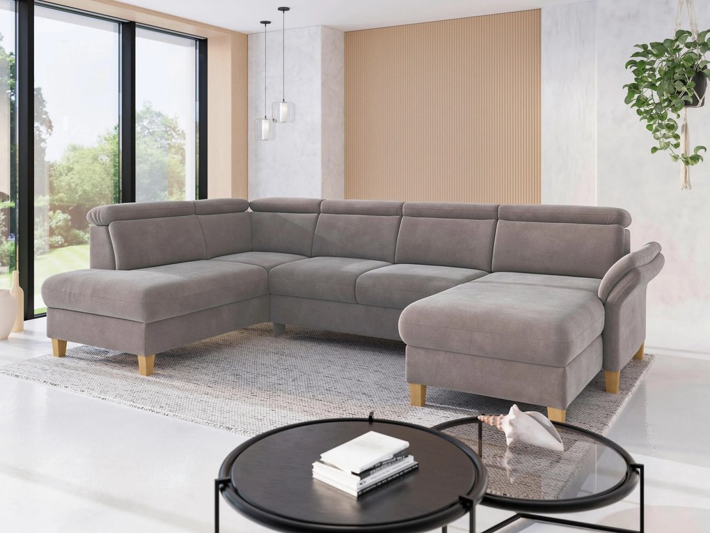 XXXLutz SEDACÍ SOUPRAVA, textil, šedohnědá Sit & More - Sedací soupravy - 00014402578K
