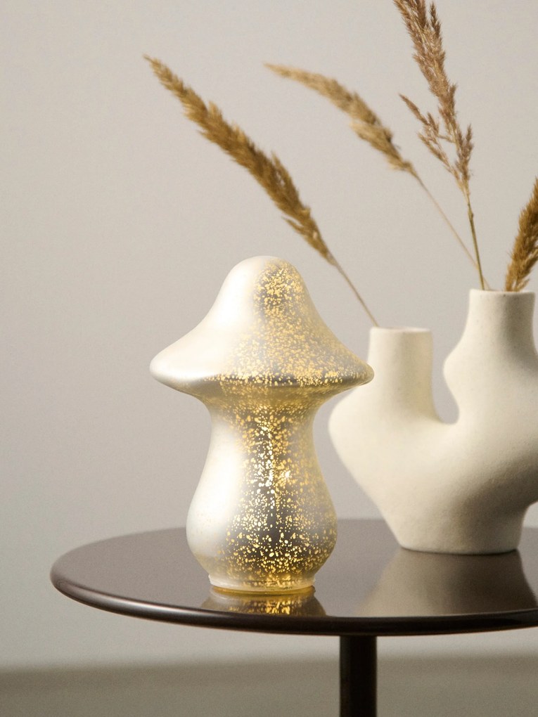 Sinsay - LED stolní lampa ve tvaru houby - sříbrná
