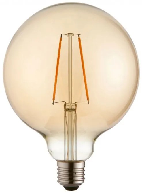 Brilliant 77111 Skleněná LED žárovka E27 G125 Filament GLOBE