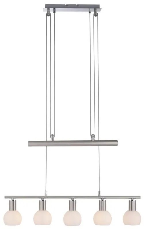 Leuchten Direkt Leuchten Direkt 11939-55 - Lustr na lanku BENEDIKT 5xE14/40W/230V W2060