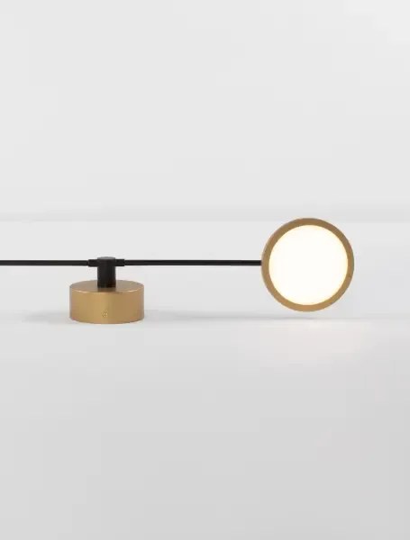 Designové nástěnné svítidlo Scope 100 zlatá