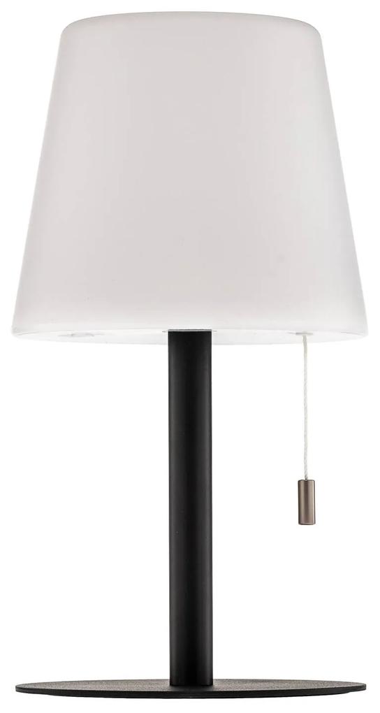 Nabíjecí stolní lampa Lindby LED Ragnaris, USB, RGBW, stmívatelná