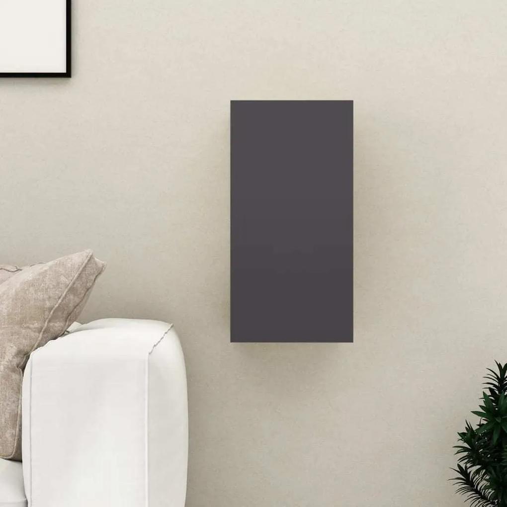 vidaXL TV skříňka 30,5 x 30 x 60 cm kompozitní dřevo [803326] Barva: šedá sonoma