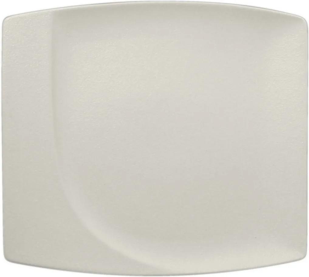 RAK, Talíř porcelánový mělký čtvercový 32cm, bílá (NFMZSP32WH)