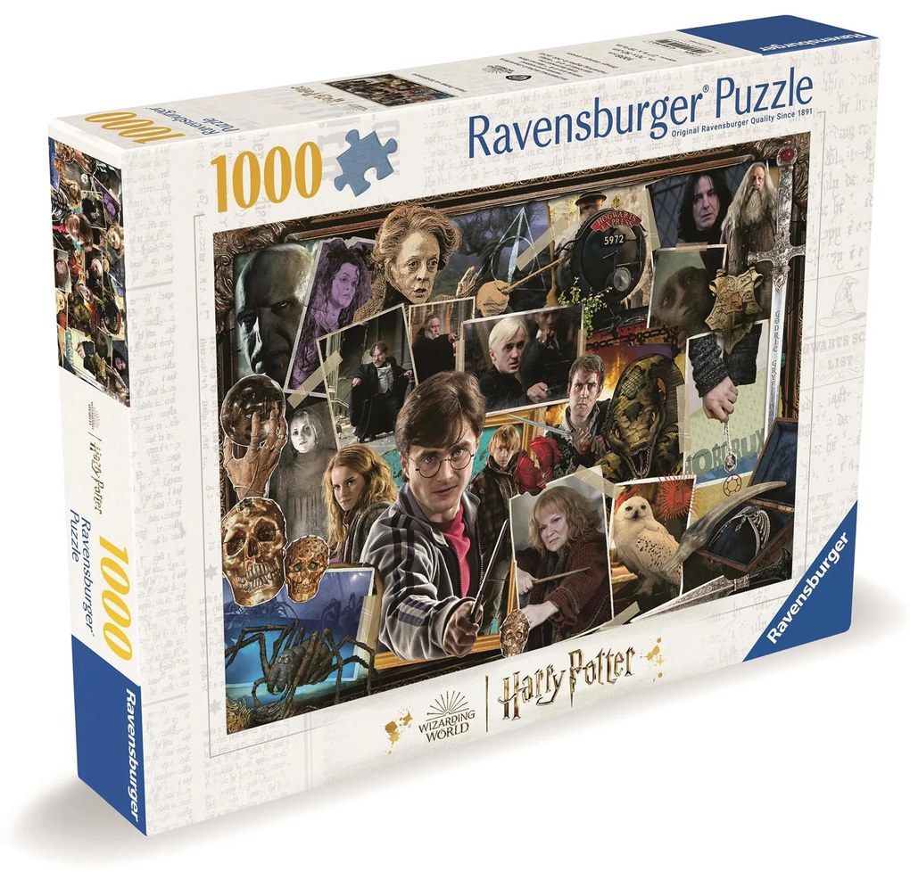 Puzzle ravensburger 120004622 harry potter: voldemort