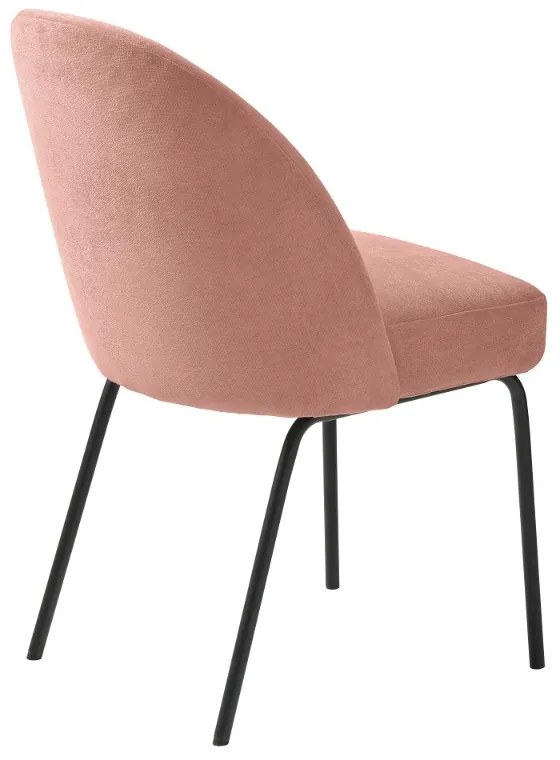 Designová jídelní židle Kaiholo růžová