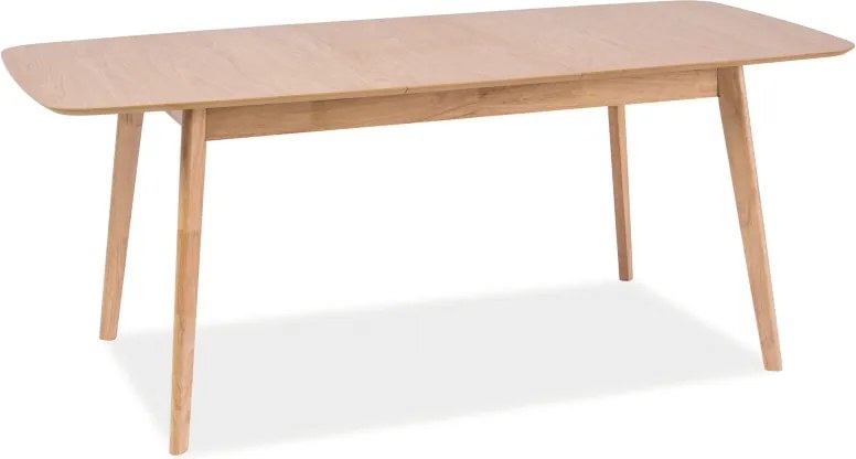 Jídelní stůl, dub, FELICIO 150(190)X90