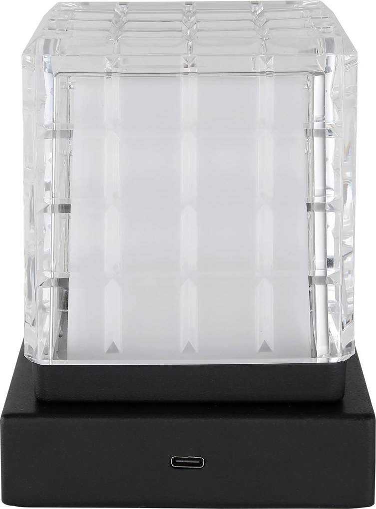 XXXLutz STOLNÍ LAMPA NA BATERIE 10/10/10 cm Globo - Venkovní světla - 007326089701