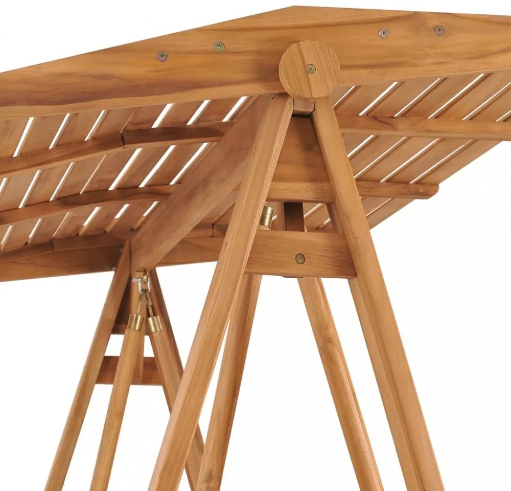 Zahradní houpačka 170 / 114 cm teak Dekorhome