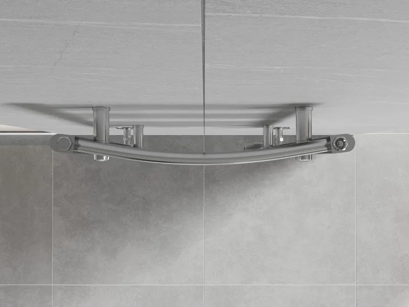 Mexen Ares, topné těleso 1200 x 500 mm, 420 W, chromová, W102-1200-500-00-01