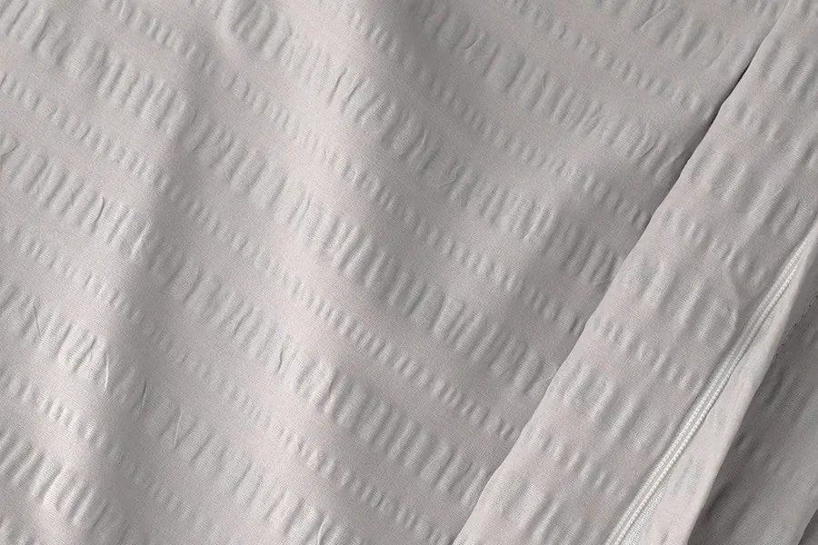 Florella Krepové povlečení Uni Garnitur Silber Rozměr: 70x90 + 140x200 cm