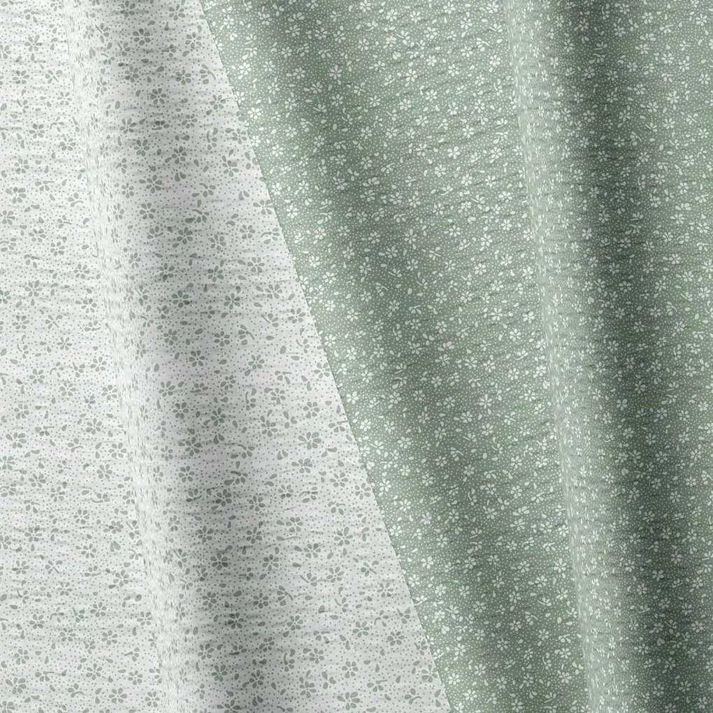 Krepové povlečení Venkov - mint - duo Velikost: 140 x 200 + 70 x 90