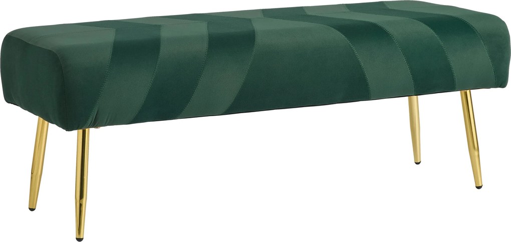 XXXLutz TABURETOVÁ LAVICE, kov, textil, kompozitní dřevo, 110/41/43 cm MID.YOU - Online Only lavice - 000756003201