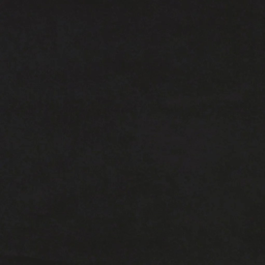 2místná pohovka s polštáři černá 120 cm samet - Default Title