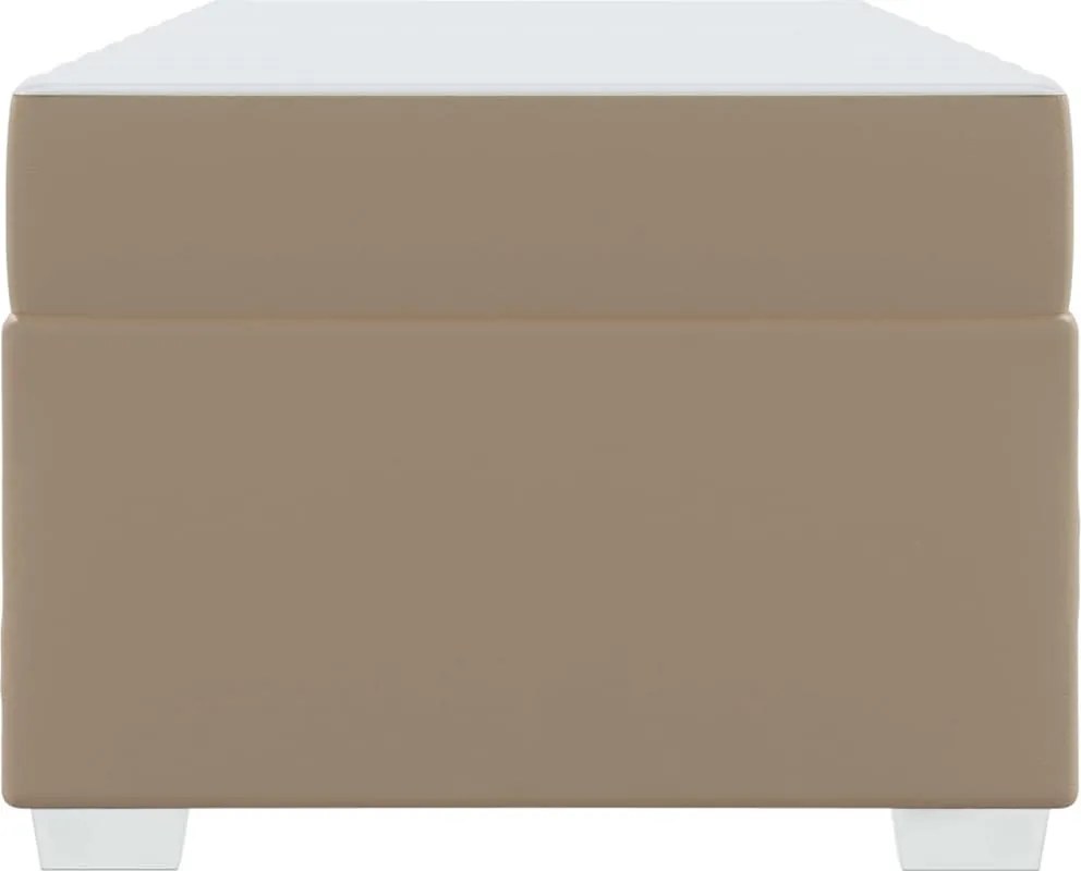 Rám postele Cappuccino 100 x 200 cm PVC 3399229