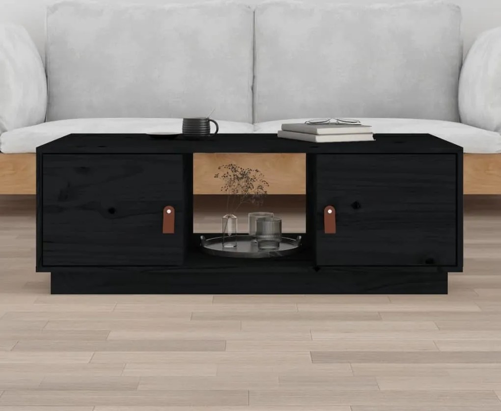vidaXL Konferenční stolek 100x50x35 cm masivní borové dřevo [818265] Barva: medová hnědá