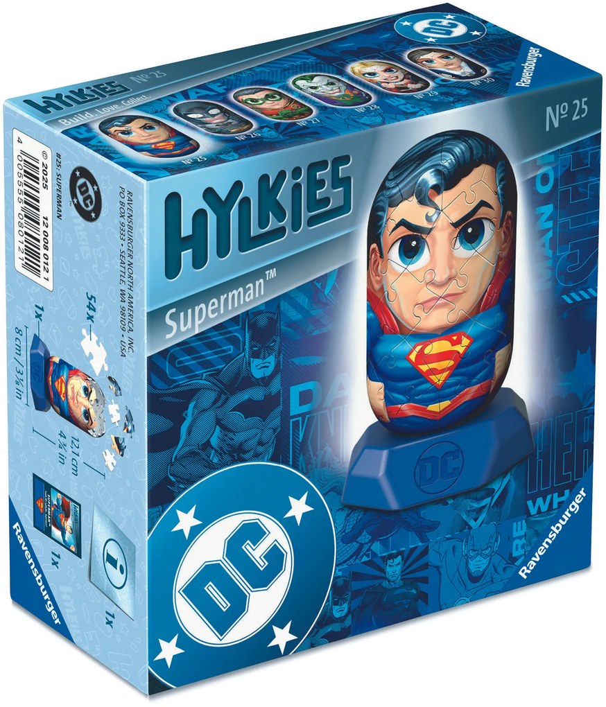 Ravensburger 120080121 hylkies: dc: superman