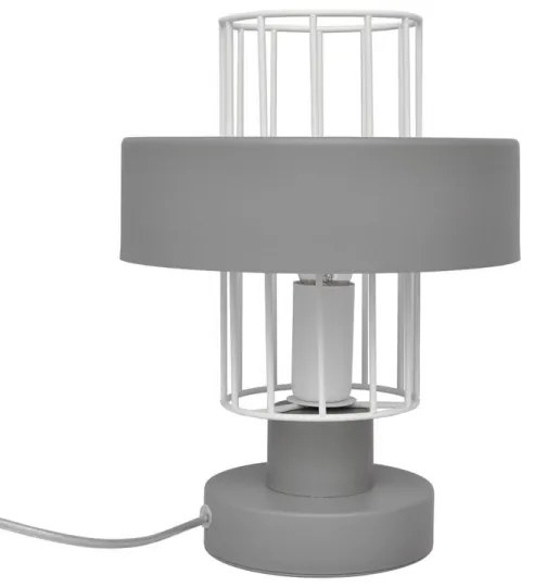 Stolní lampa VOLTA 1xE27/15W/230V šedá