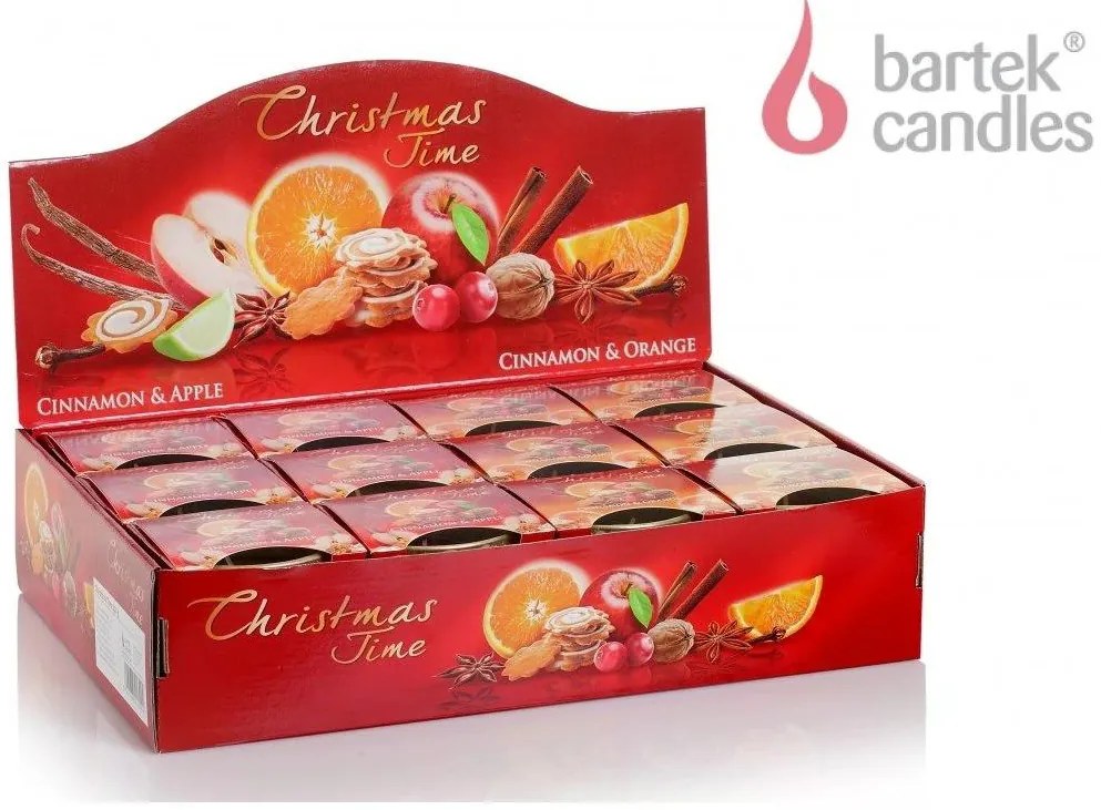 BARTEK CANDLES Cinnamon Apple/Orange (mix motivů) 115g