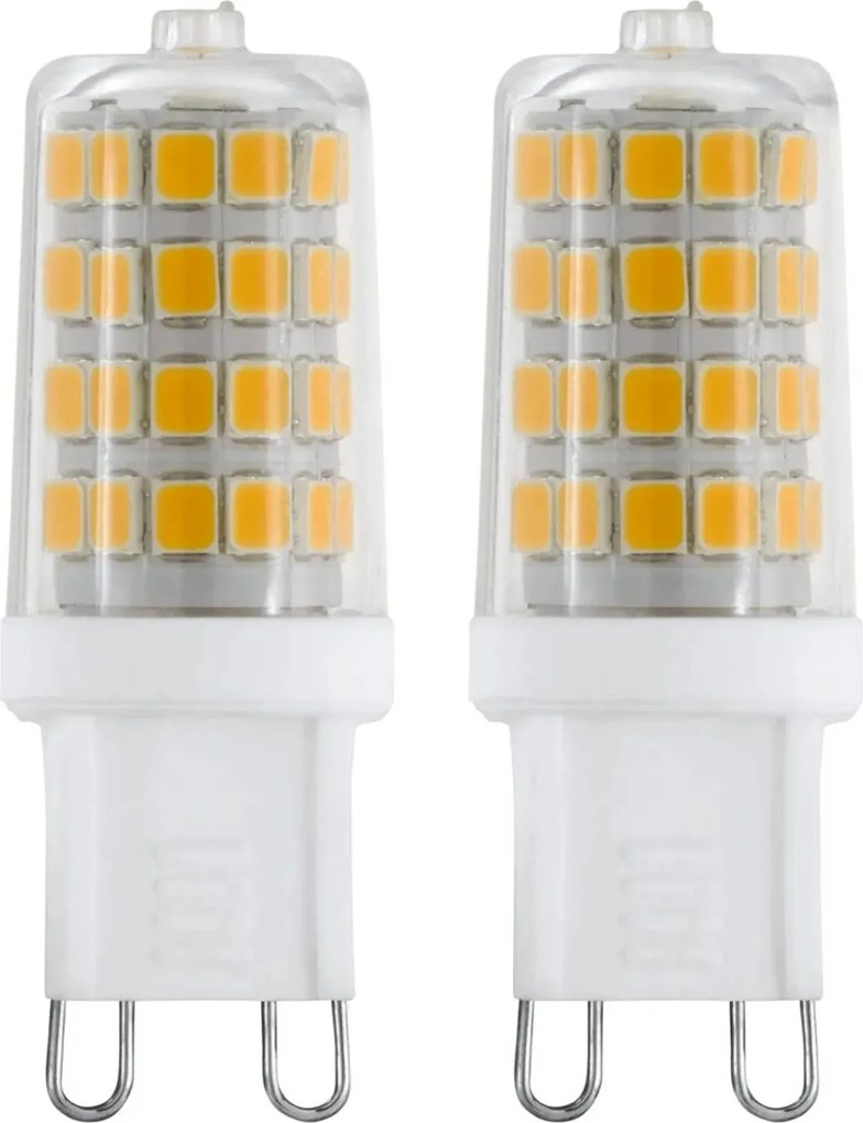 EGLO LED žárovka G9, 320 lm, 4000 K, 2x3W, průhledný plast