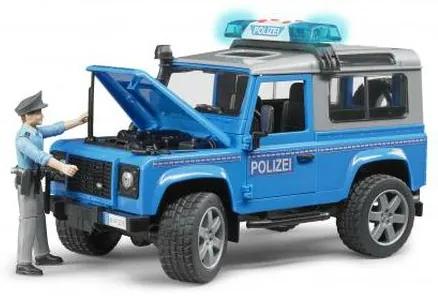 Bruder 02597 Land Rover Defender Policie s policistou
