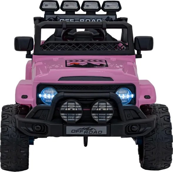 Elektrické autíčko Off-Road CLIMBER růžové