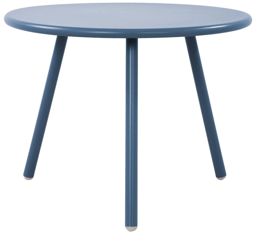Konferenční stolek Minot - v45 x Ø60 cm - Modrá
