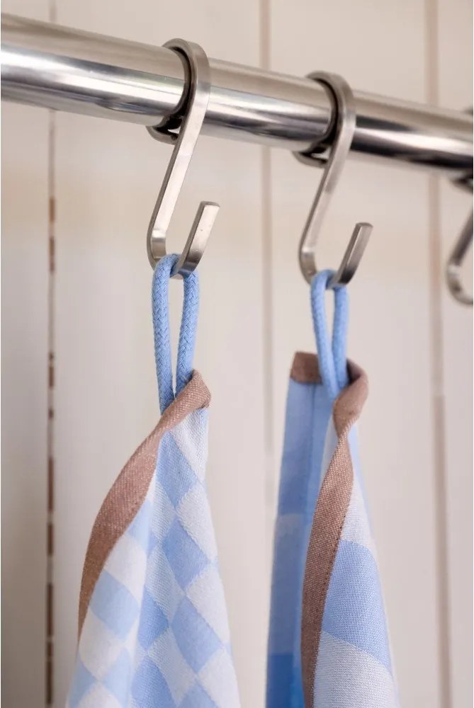 Nástěnný věšák nerezový v matně stříbrné barvě 70 cm Hang-It – Mette Ditmer Denmark
