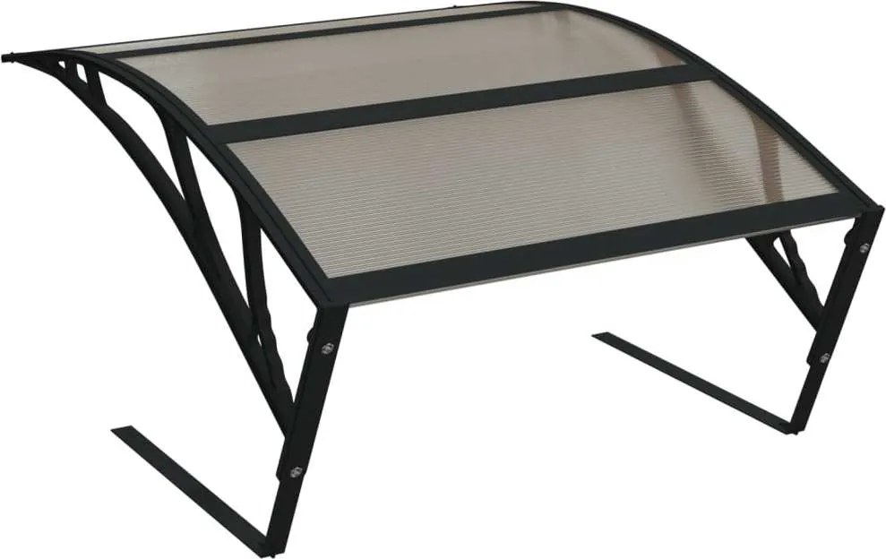 vidaXL Garáž pro robotickou sekačku černá 80 x 101 x 46 cm [4008205]