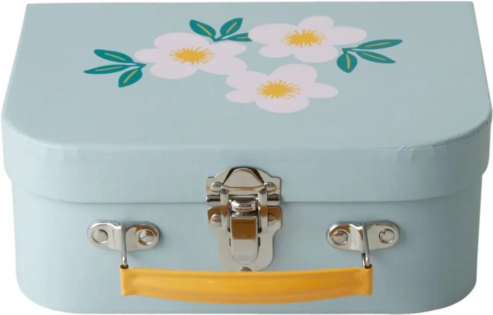 rice Dětský kufřík Goldfish Print Velikost S, růžová barva, modrá barva, zelená barva, papír
