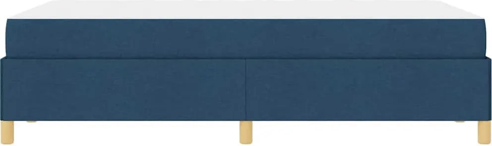 Rám postele Modrá 120 x 190 cm textil 3398926