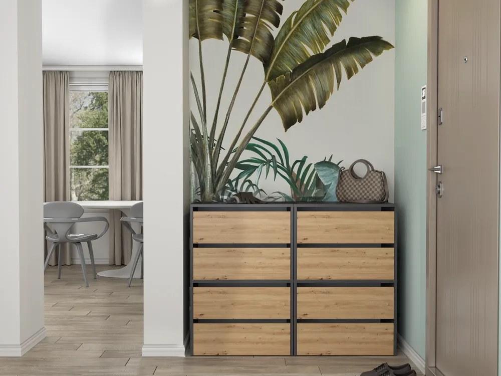 FALCO Botník Modis X2 Odstín: Bílá