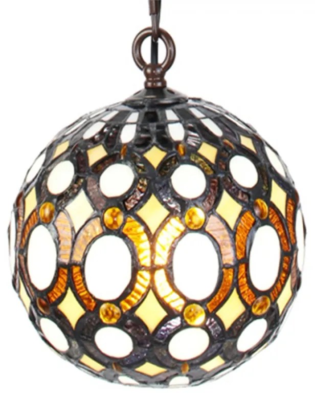 Závěsné svítidlo Tiffany Reine – 20x116 cm