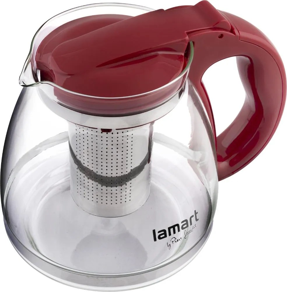 Lamart LT7074 VERRE - konvice 1,5l, červená
